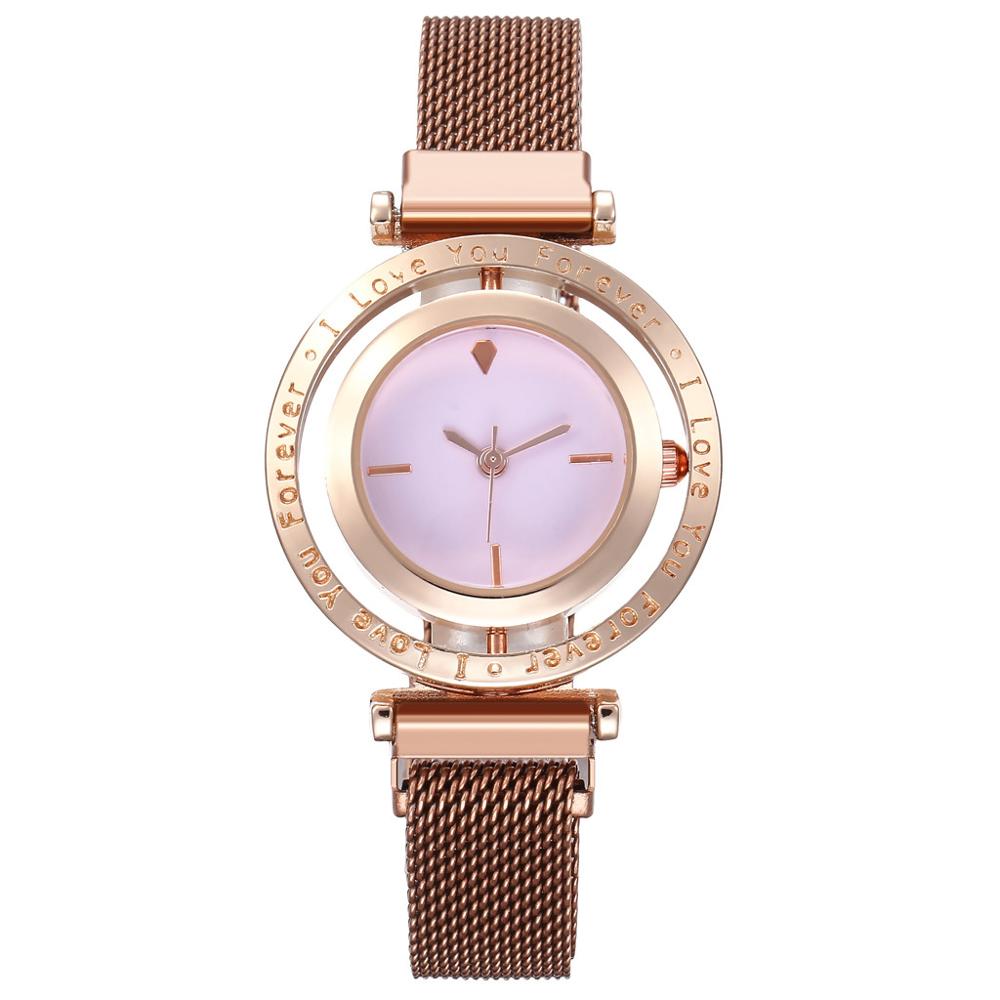 Couple Watch Valentine's Day Stainless steel strip... – Grandado