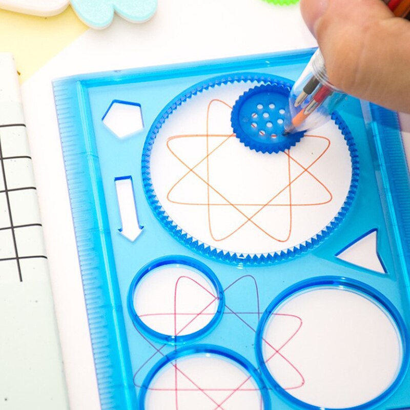 1Pcs Geometric Ruler For Students Math Drawing Dra... – Vicedeal