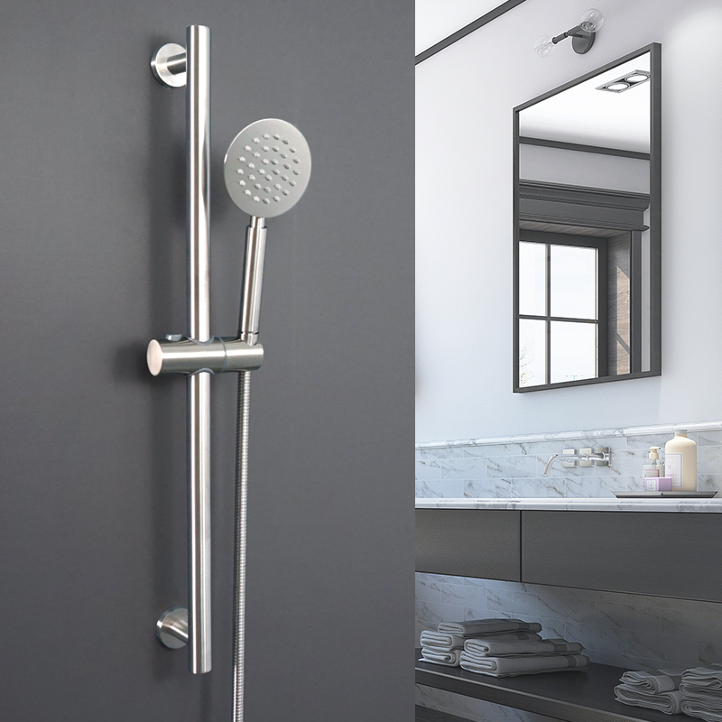SUS304 Stainless Steel Adjustable Shower Slide Bar... – Grandado
