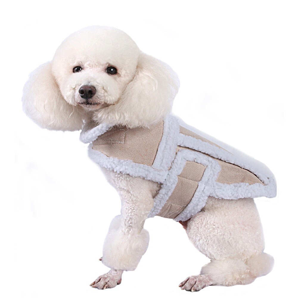 pet clothing autumn and winter imitation deer skin... – Grandado