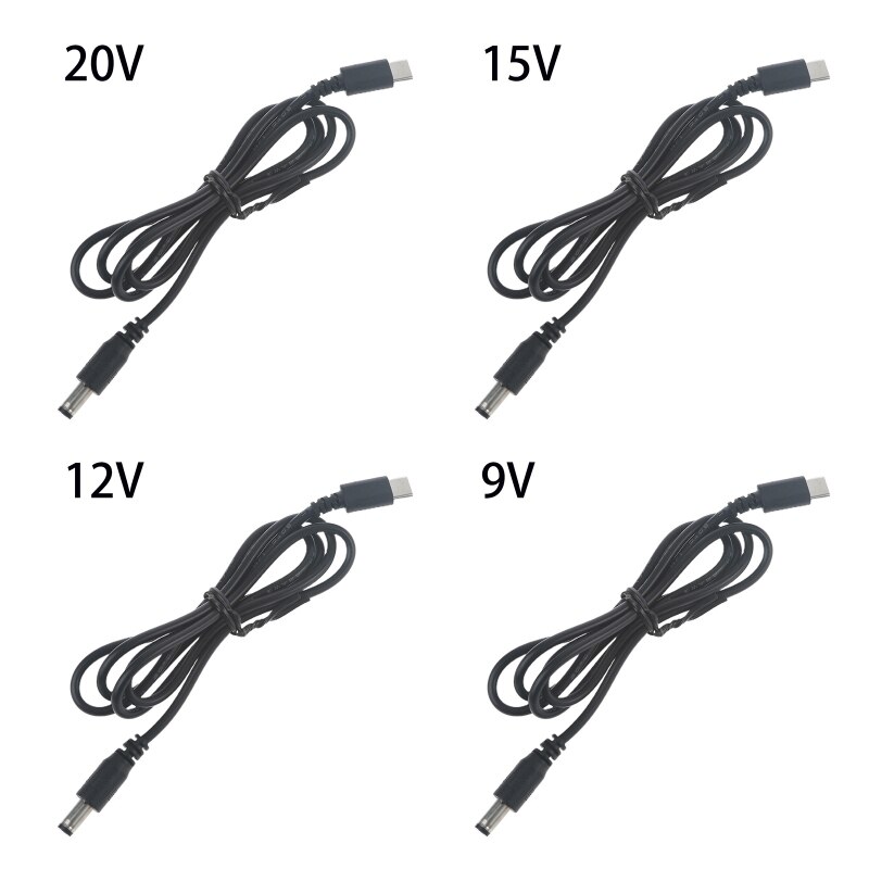 98cm Länge USB C/Typ-C PD zu 12V 5,5x2,1mm Power K... – Grandado