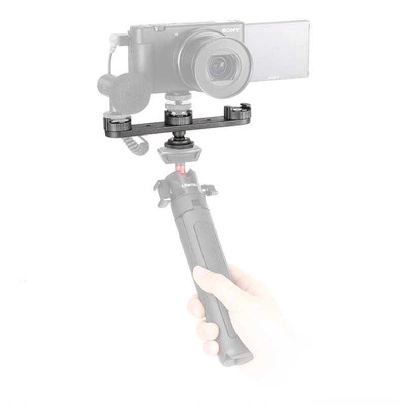 PT-23 Triple Cold Shoe Bracket Mount Holder, Camer... – Vicedeal