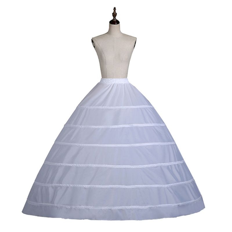 Wedding Dress Skirt Support Costume Petticoat Slip... – Vicedeal