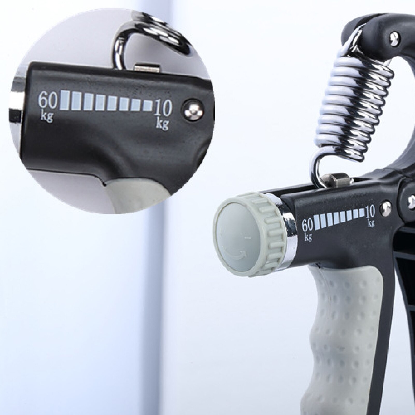 10-60KG Adjustable Heavy Gripper Hand Forearm Exer... – Vicedeal
