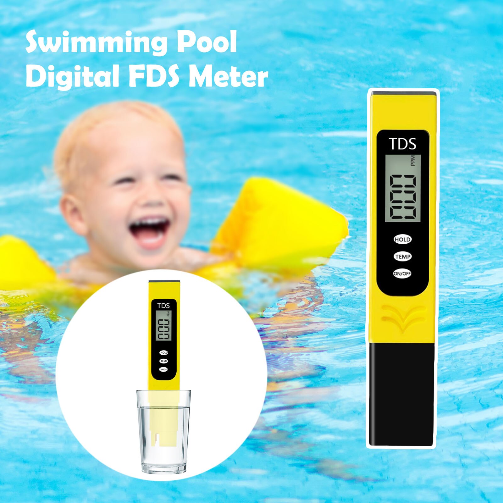 Tds-3 Meter Temp Ppm Digital Tester Tap Water Filt... – Grandado