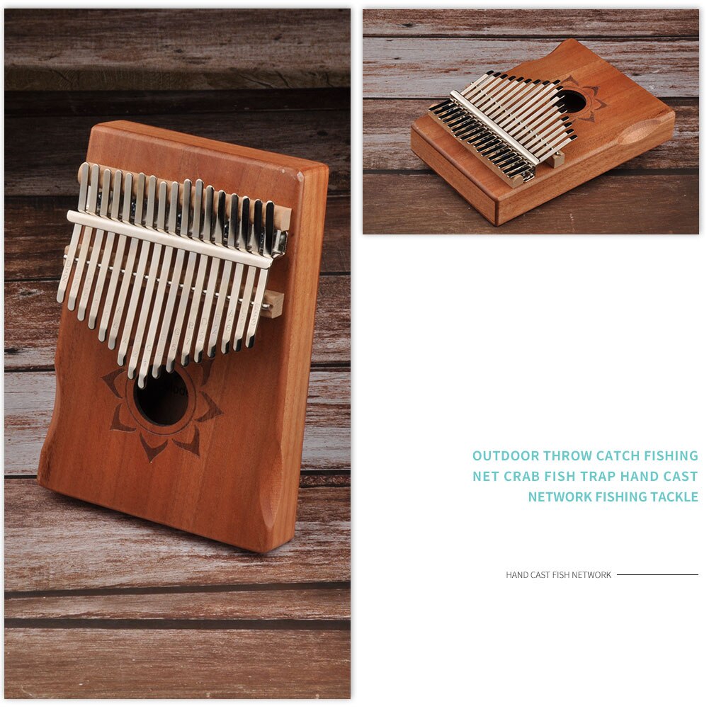 Mbira Hout Kalimba Muziekinstrument Herten Muzieki... – Vicedeal