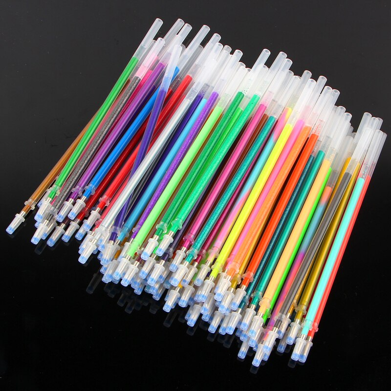 12/24/36/48 Colors Gel Pen Refills Colored Waterco... – Vicedeal