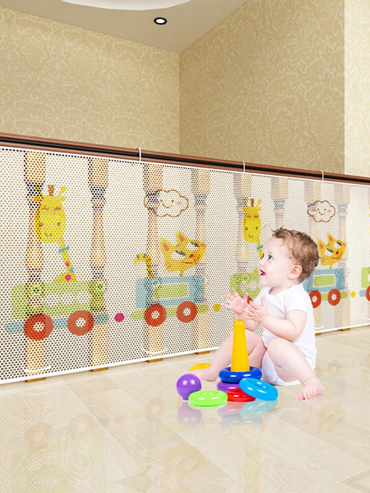 Baby Gates For Stairs Kids Safety Door Child Stair... – Grandado