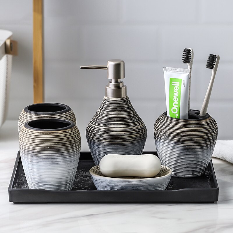 Toothbrush Holder Soap Dispenser Emulsion Bottle M... – Vicedeal