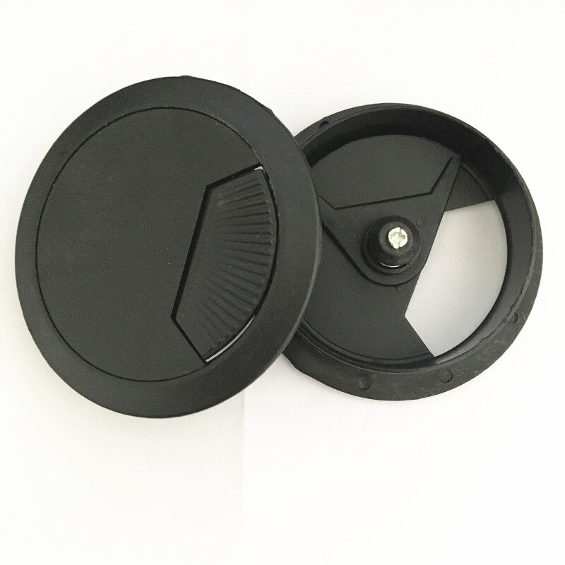 2 stks/partij 60mm Tafel Cable Outlet Poort Ronde ... – Grandado