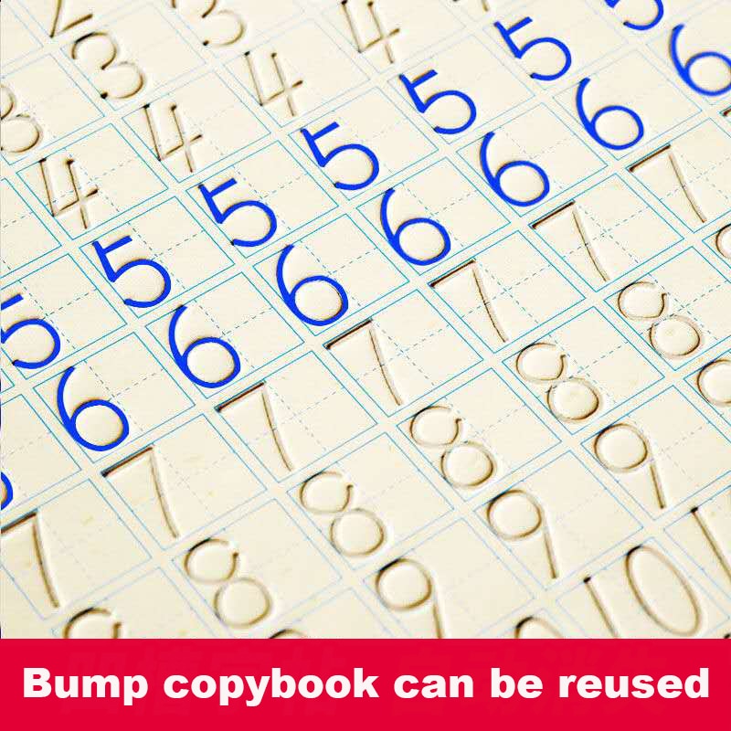 4 Books Reusable Copybook For Calligraphy Learn Al... – Vicedeal