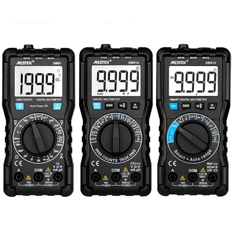 Dm91a mini digital multimeter intelligent multimet... – Vicedeal