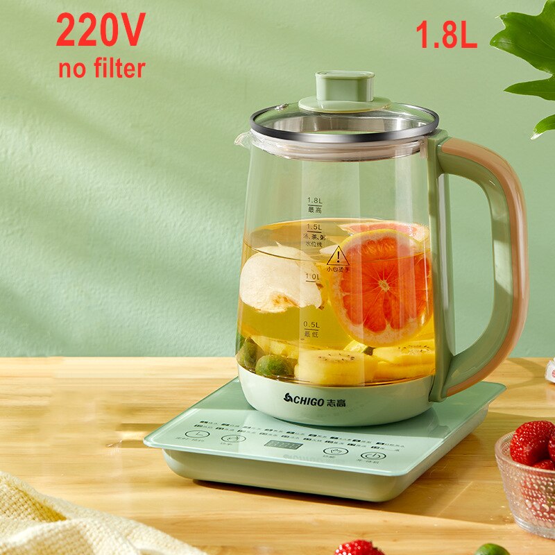 Multifunctional Electric Glass Kettle Healthy Pot ... – Grandado