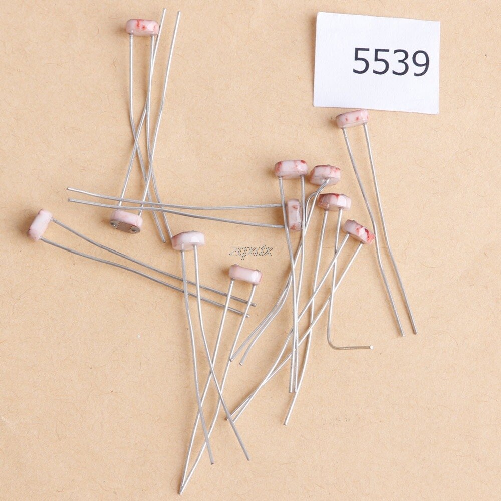 5 TypesX10 Pcs Photoresistor Kit Dependent Light R... – Grandado