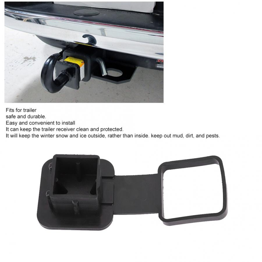 Trailer Rubber Hitch Receiver Cover Plug Cap Dust ... – Vicedeal