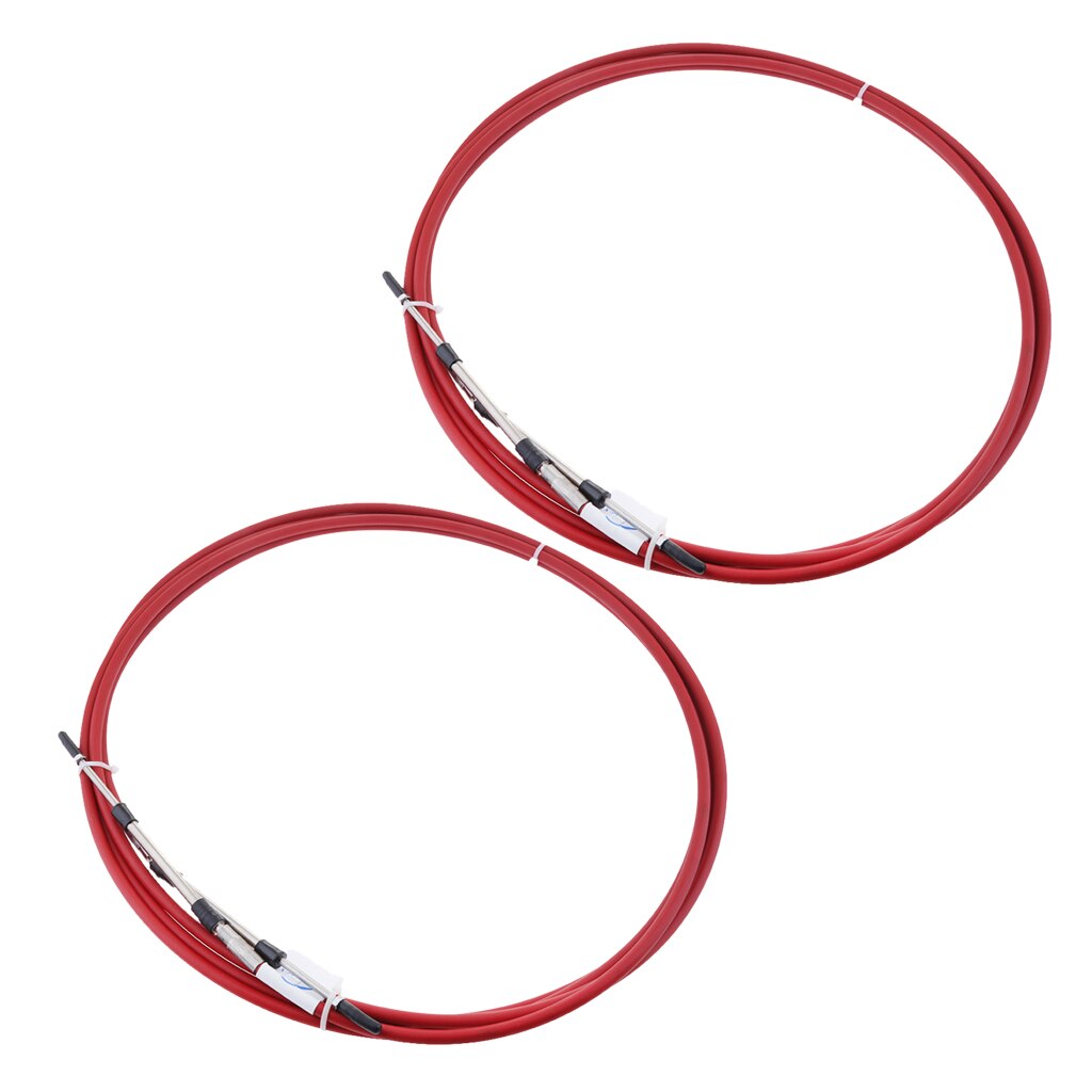 2pcs Throttle Shift Remote Control Box Cable (10FT... – Vicedeal