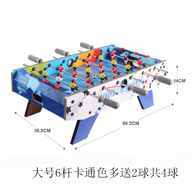 Máquina de Futbolín de seis barras, mesa de fútbol... – Grandado