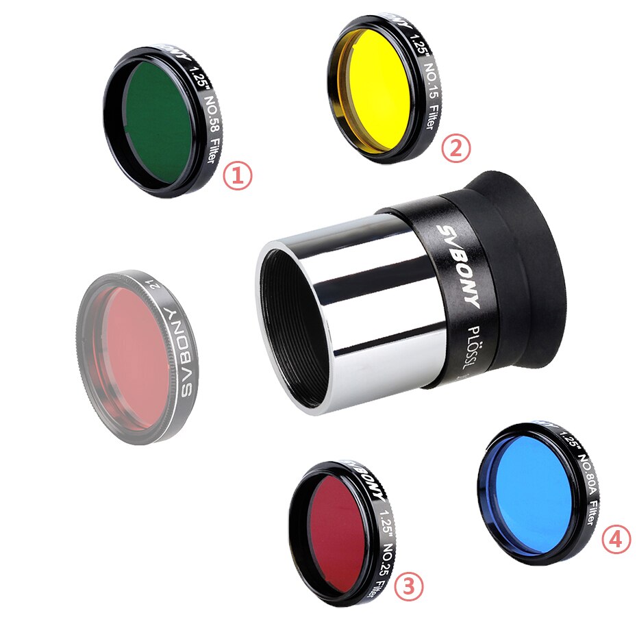 SVBONY SV147 Plossl Eyepiece Telescope 1.25" Astro... – Grandado