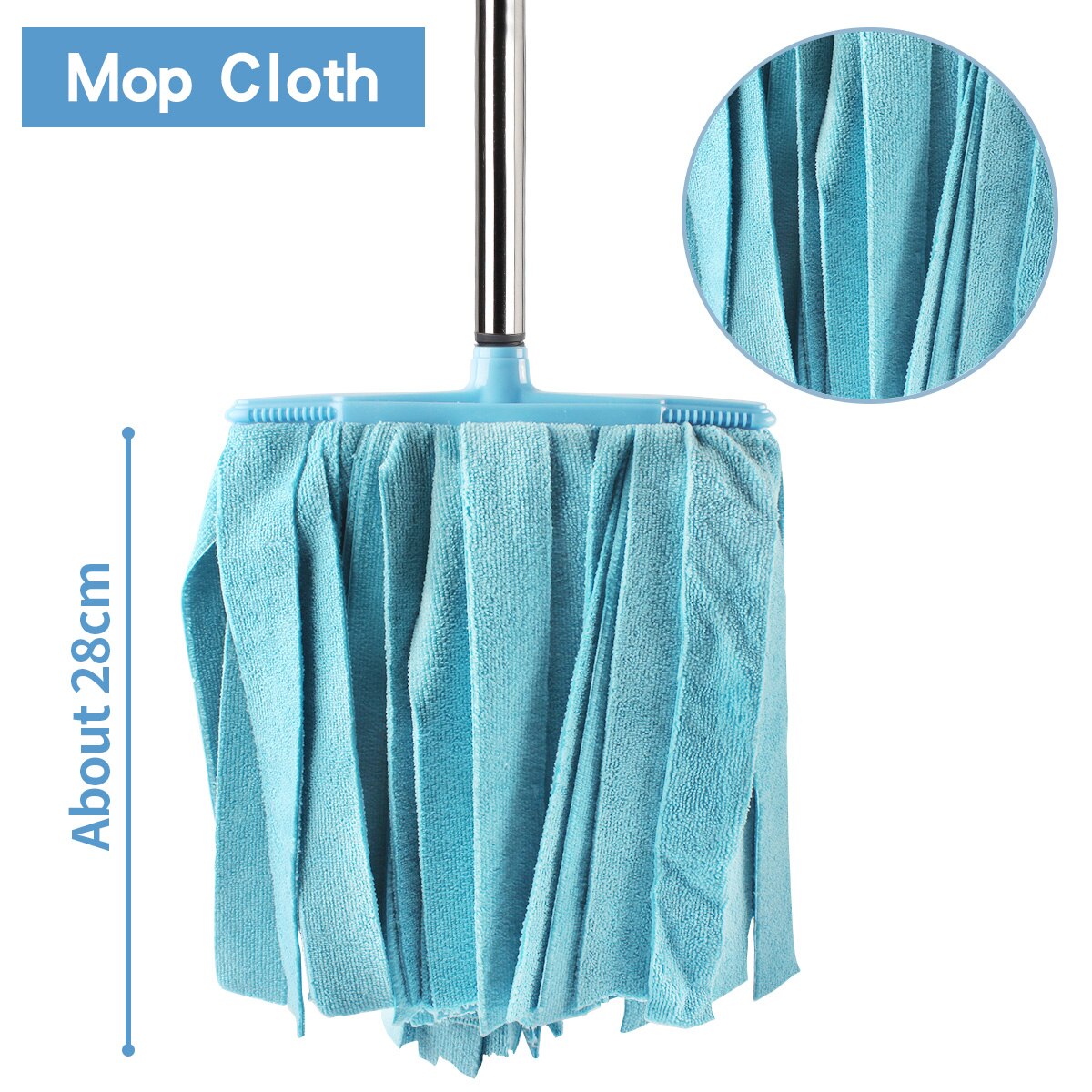Large Microfiber mop head Floor mop House cleaner ... – Grandado