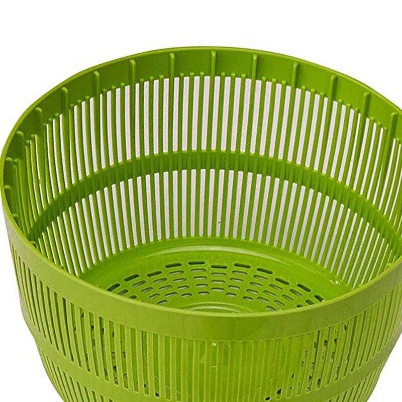 Ctg-00-Sas Salad Spinner, Green And White – Grandado