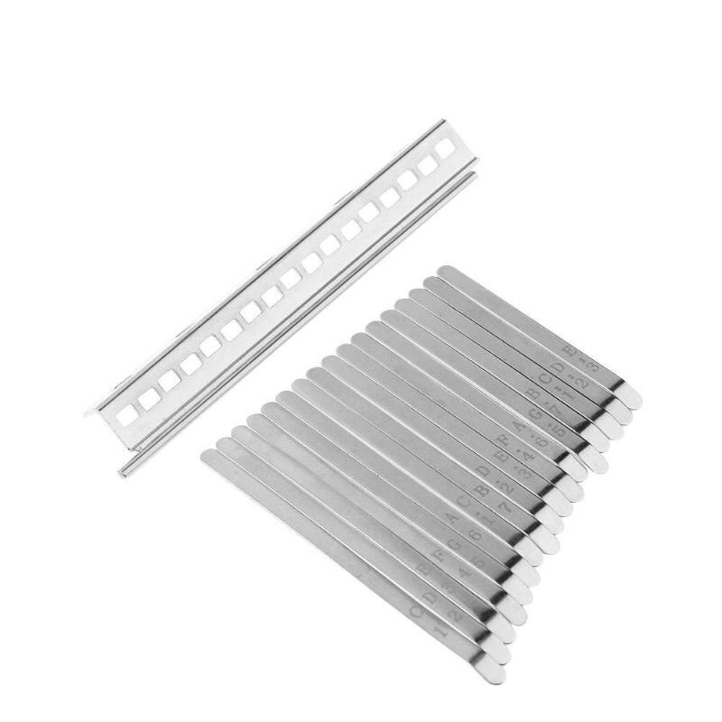 Set X Kalimba Keys Delicate 17 Keys Kalimba DIY Ke... – Grandado