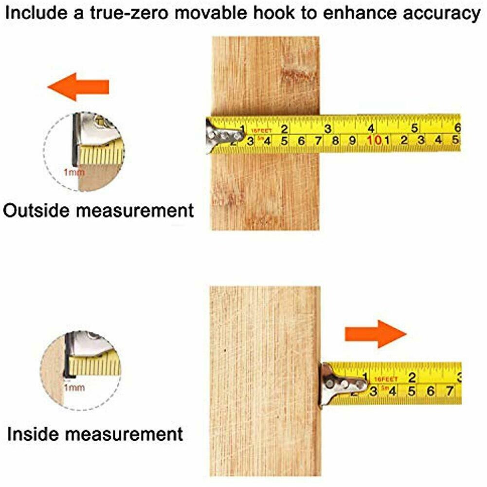 Meetlint Self Lock Inch Metric Meten Intrekbare Vo... – Vicedeal