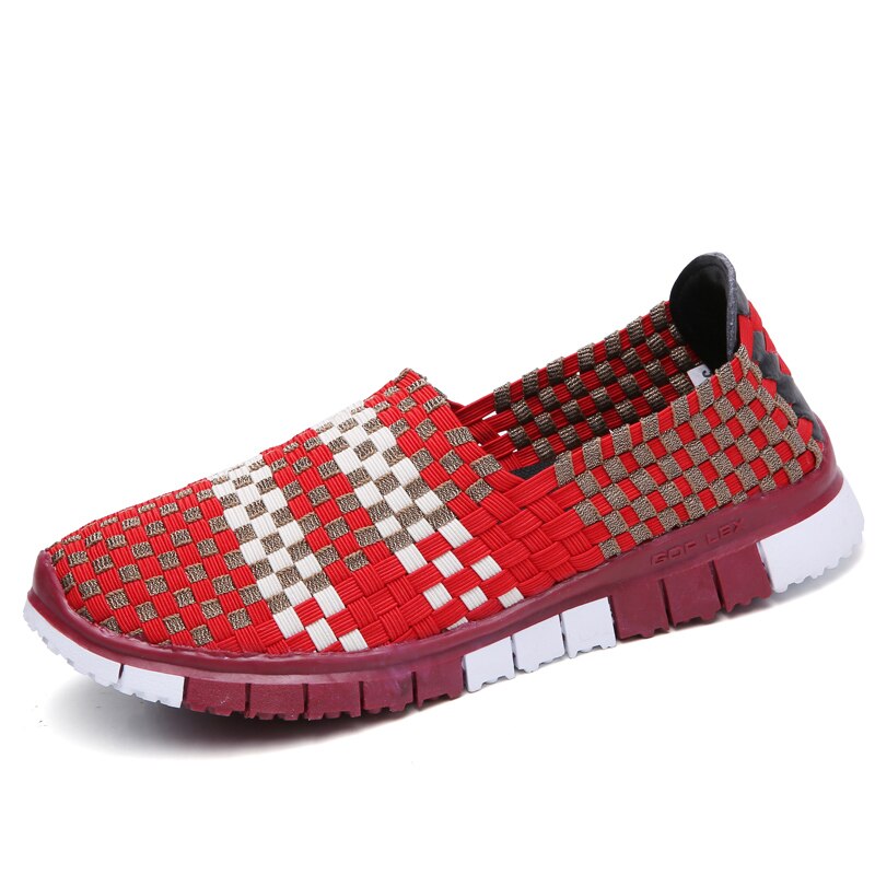 Spring women flats Shoes women woven flat sneakers... – Vicedeal