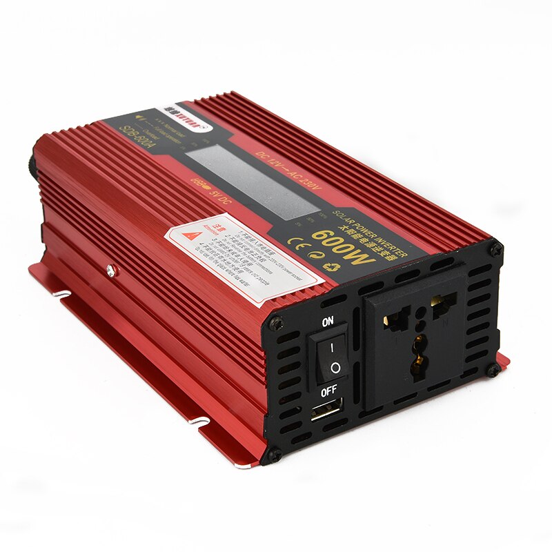 600 w DC 12 v naar AC 230 v Solar Power Inverter A... – Vicedeal