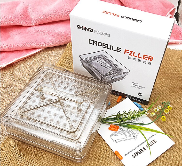 100 Gat 0 # Abs Transparante Capsule Machine Capsu... – Vicedeal