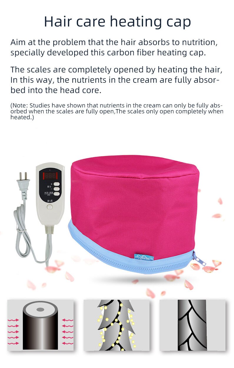 Hair steamer machine Heating cap electric deep con... – Vicedeal