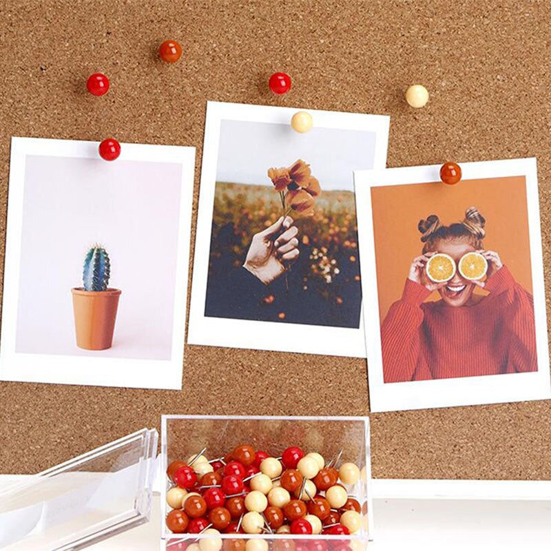 Colorful Office Push Pins Thumbtack for Cork Board... – Grandado