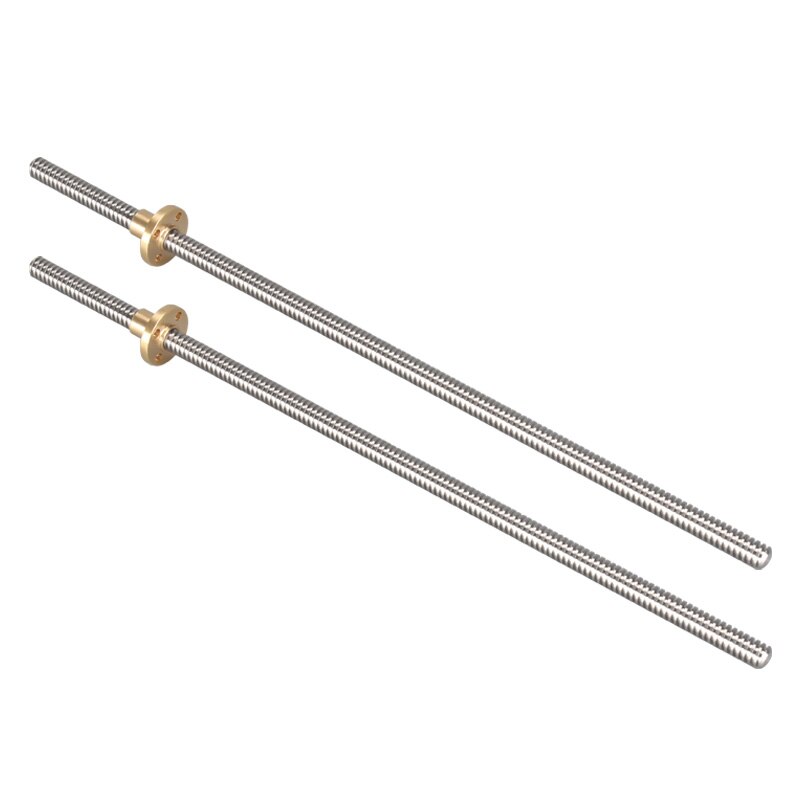 T8 Blei Schraube Blei 8mm OD 8mm Pitch 2mm Edelsta... – Vicedeal