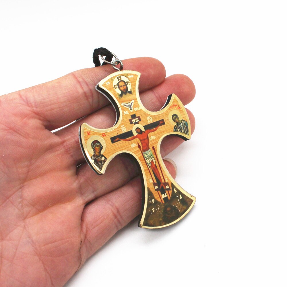 Jesus Cross Orthodoxe Hout Christus Katholieke Ker... – Vicedeal