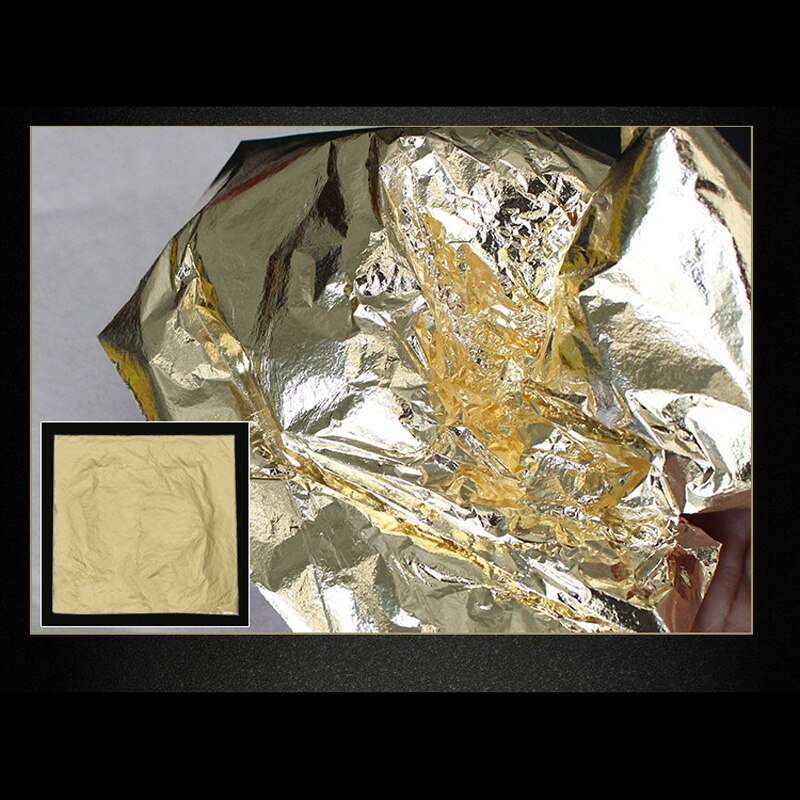 100X Goud/Zilver/Koper Folie Blad Papier Voedsel T... – Grandado