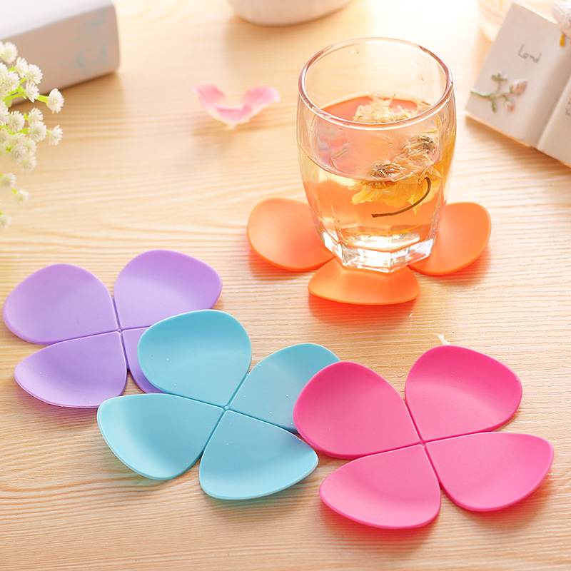 2pcs Cute Flower Coaster Novelty Placement Tea Coa... – Grandado