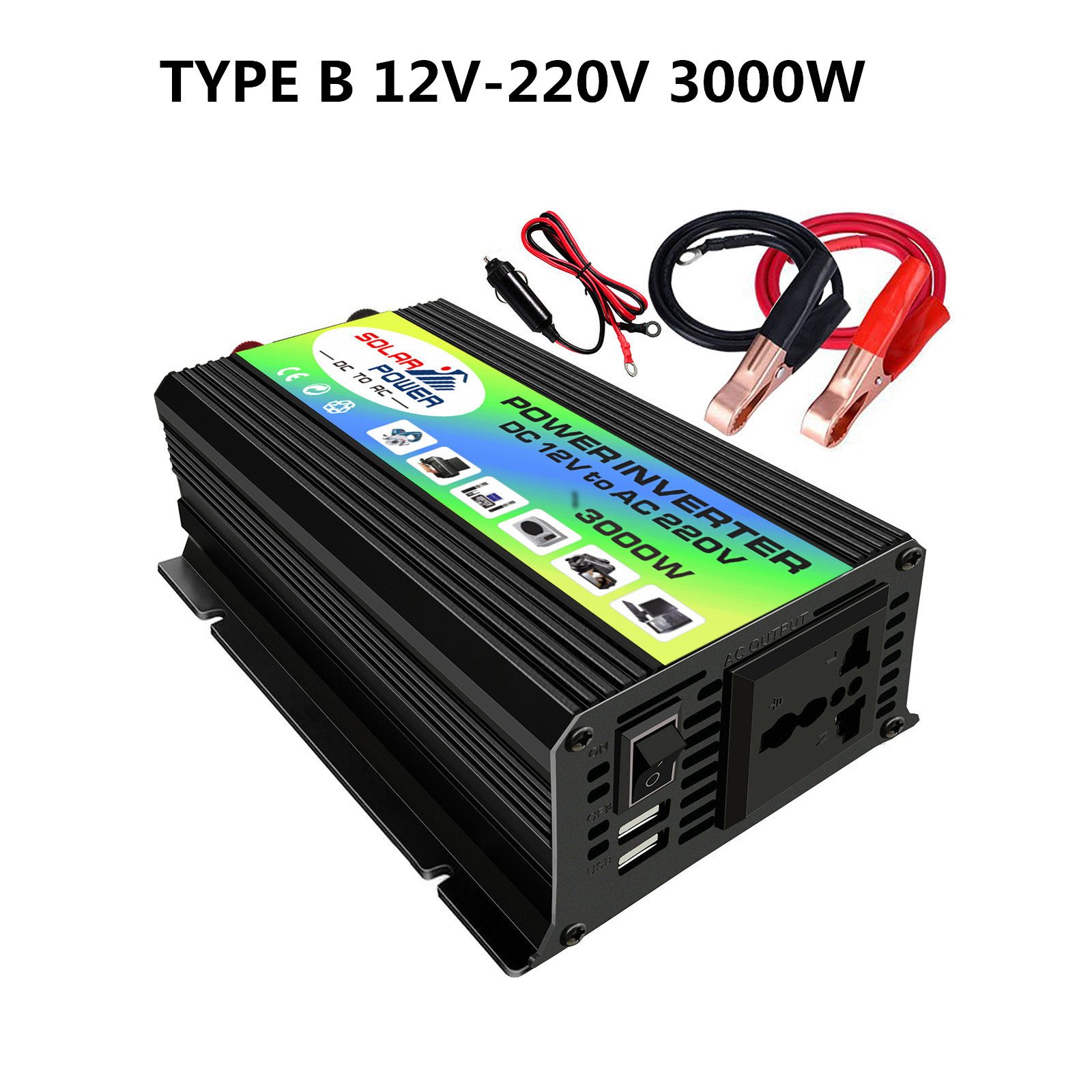 3000W Peak Solar Inverter Voltage Transformer Conv... – Vicedeal