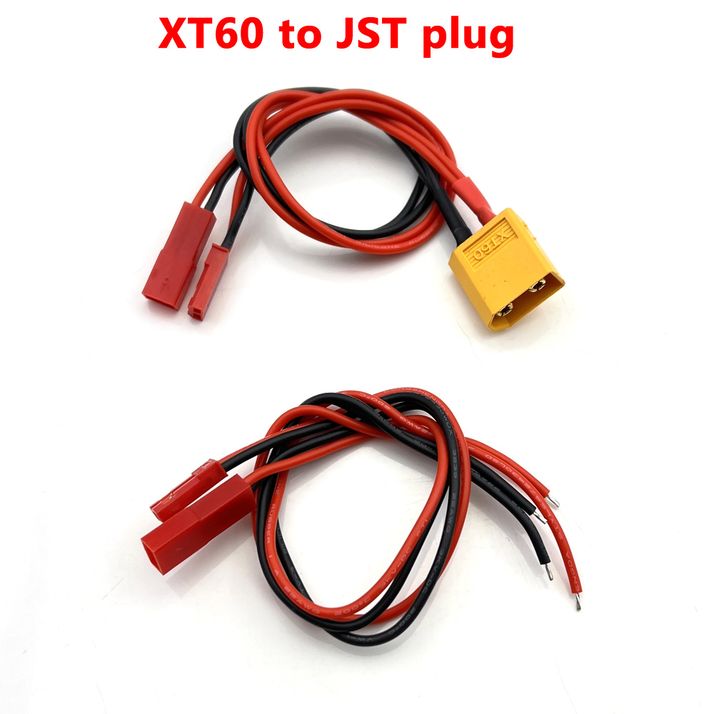 T plug XT60 to JST plug male female 1to2 with line... – Vicedeal