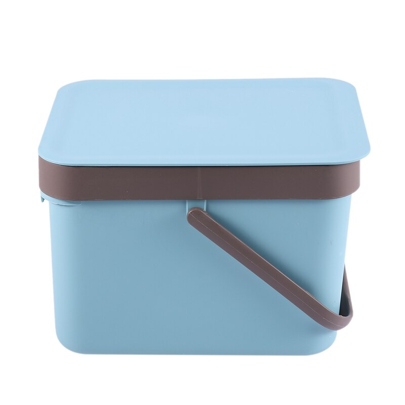 Simple Kitchen Hanging Waste Bin Covered Trash Can... – Grandado
