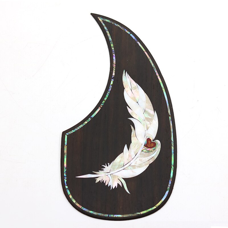 Acoustic Guitar Pickguard Rosewood inlaid with she... – Grandado