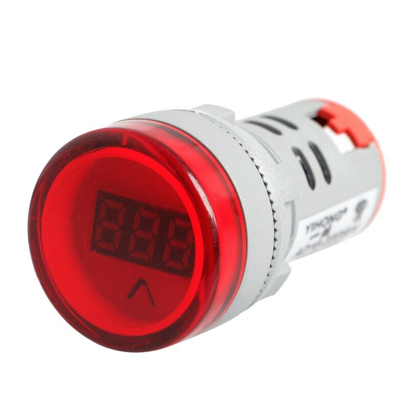 1PC 22 MM Digital Display Voltmeter Lights Combo A... – Grandado