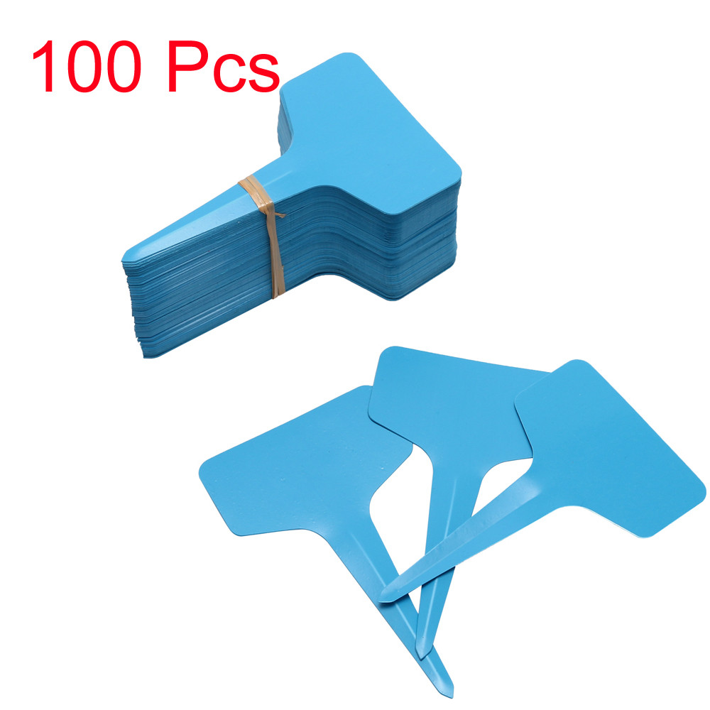 100PC Plastic Plant T-type Tags Markers Nursery Tr... – Grandado
