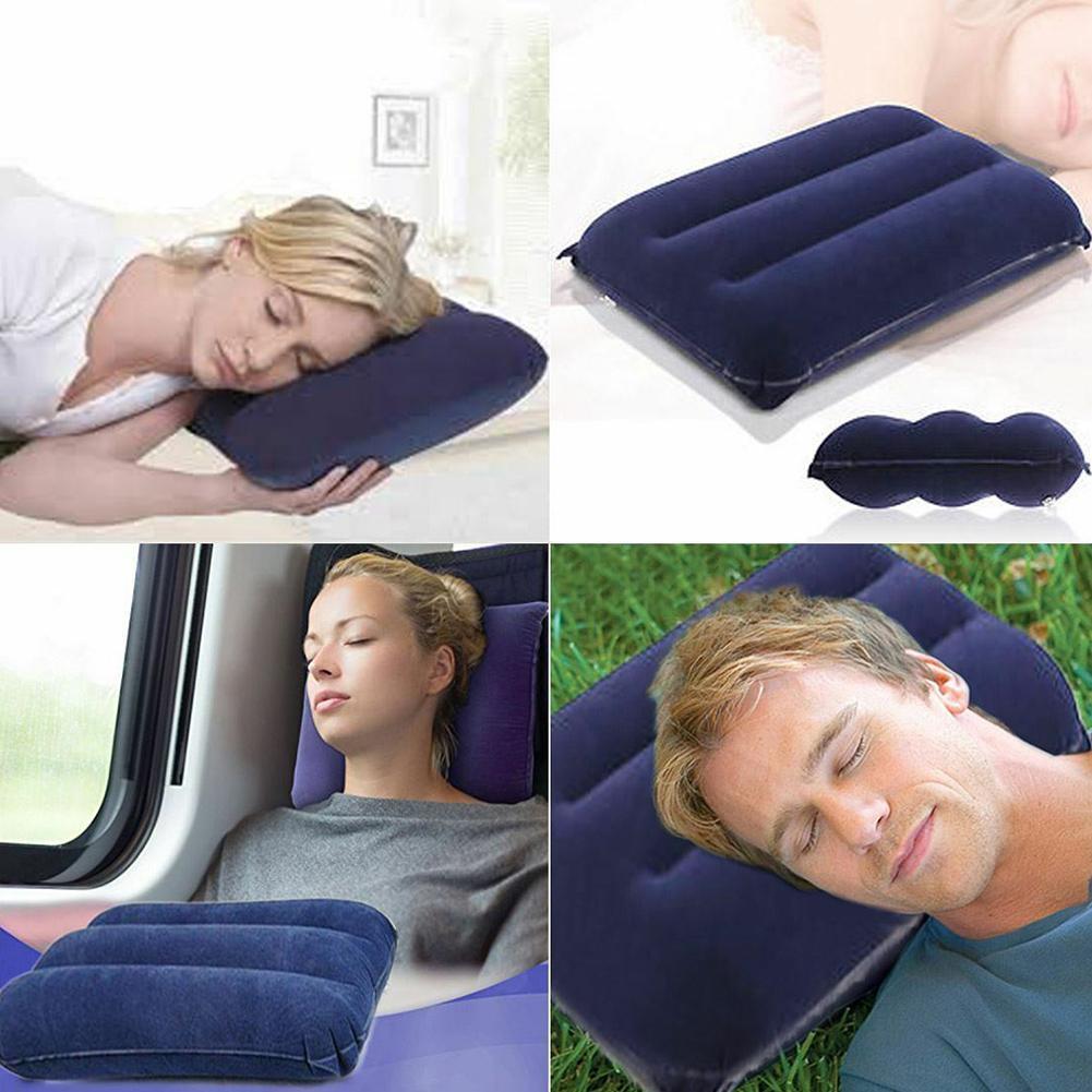 1pcs Inflatable Pillow Travel Sleep Pillow Air Inf... – Vicedeal