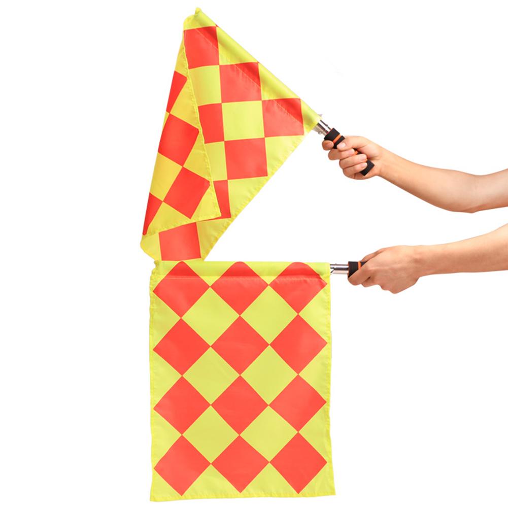 Football Flag Match Judge Sideline Linesman Soccer... – Grandado