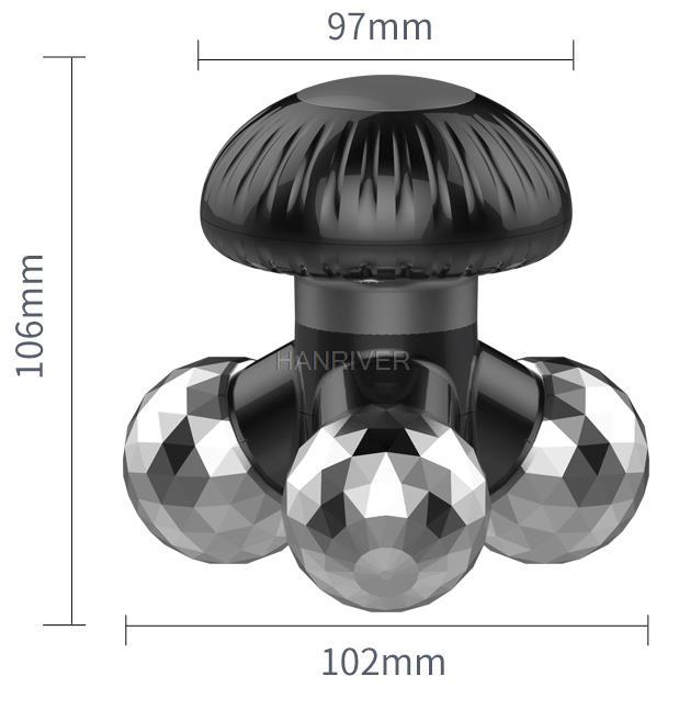 USB battery amphibious vibration massager triangle... – Grandado