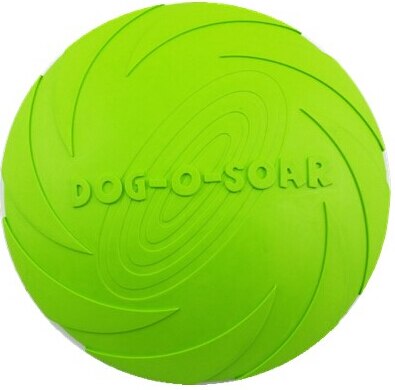 Dog Flying Disc Soft Flexible Rubber Fun Floating ... – Grandado