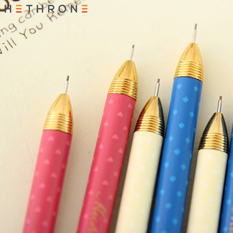 Hethrone 3pcs Cute princess crown automatic pencil... – Grandado