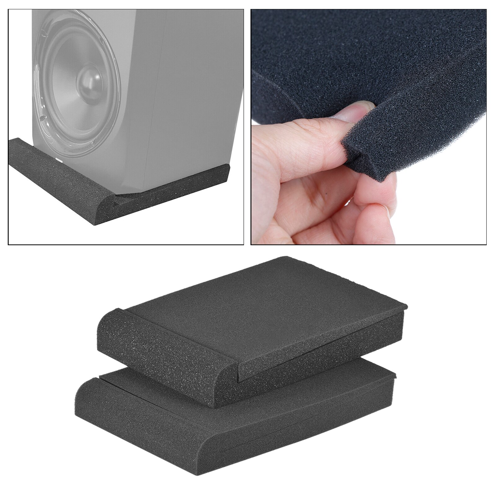 Studio Monitor Speaker Isolatie Akoestische Spons ... – Vicedeal