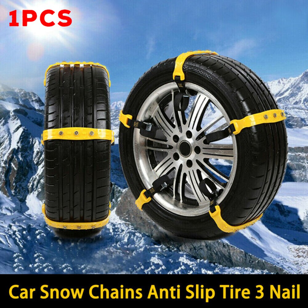 Universal 3 Nail Car Snow Chains Anti Slip Tire St... – Grandado