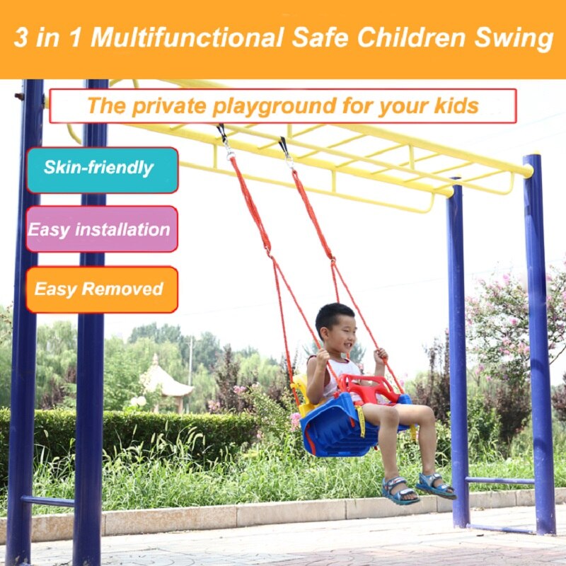 3 in 1 Multifunctional Children Swing Kindergarten... – Grandado