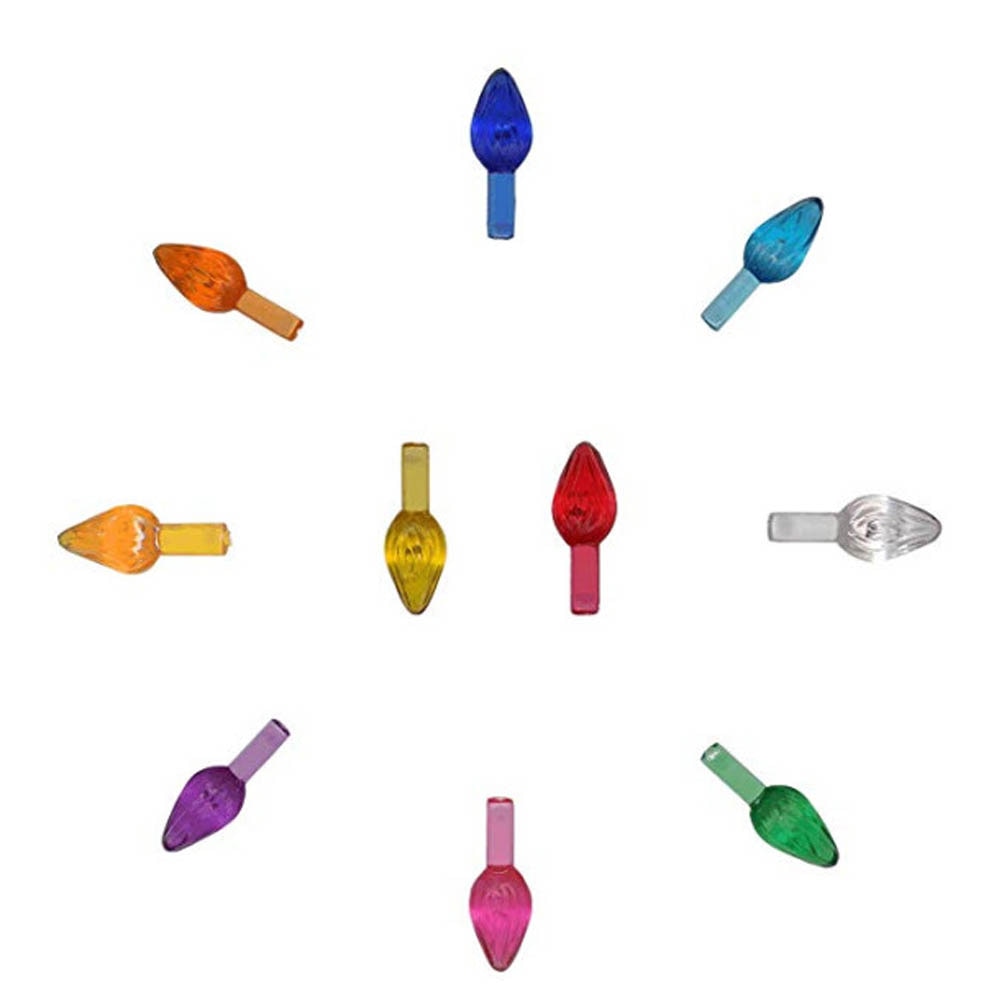 50 Pcs Colorful Ceramic Christmas Tree Replacement... – Vicedeal